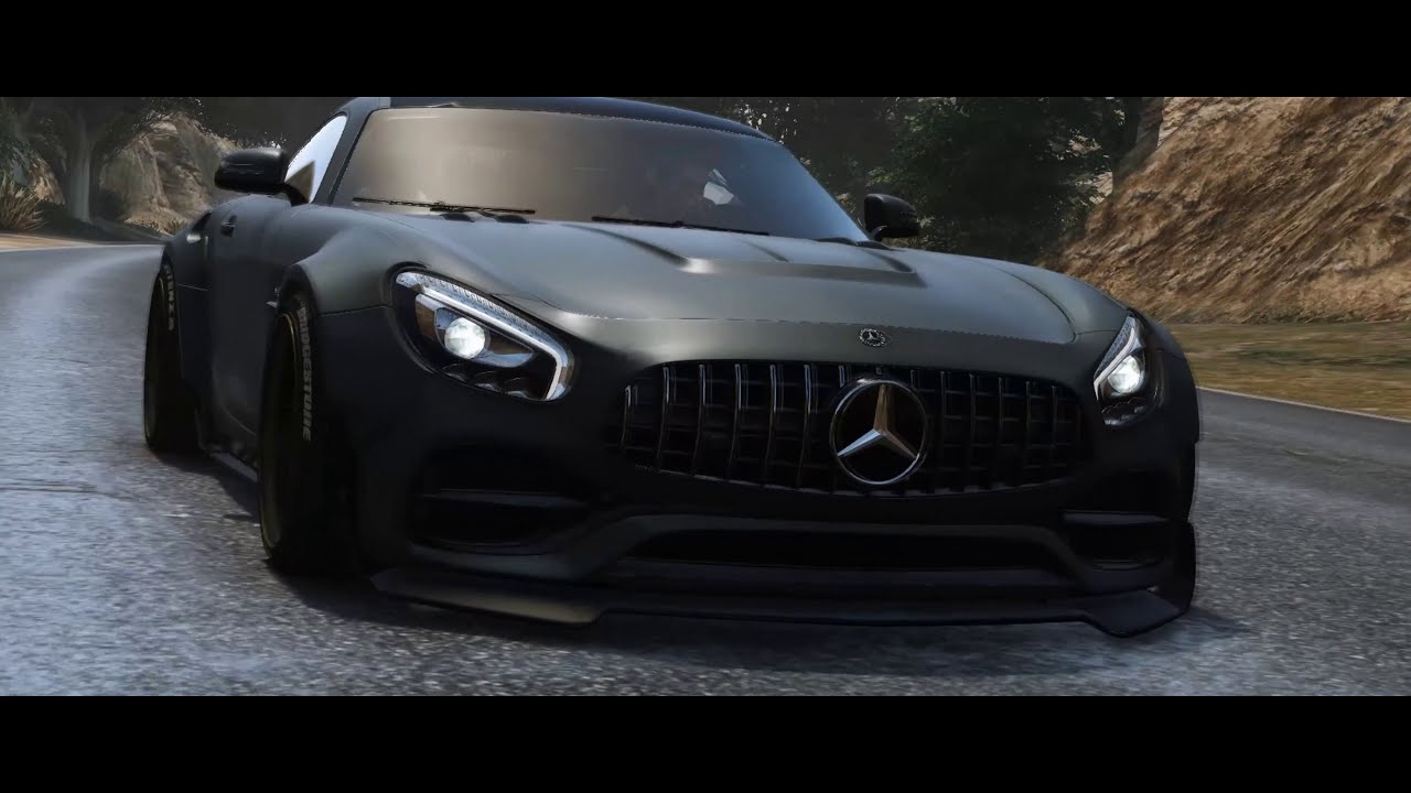 😈AMG GTR Wide body kit😈 - YouTube