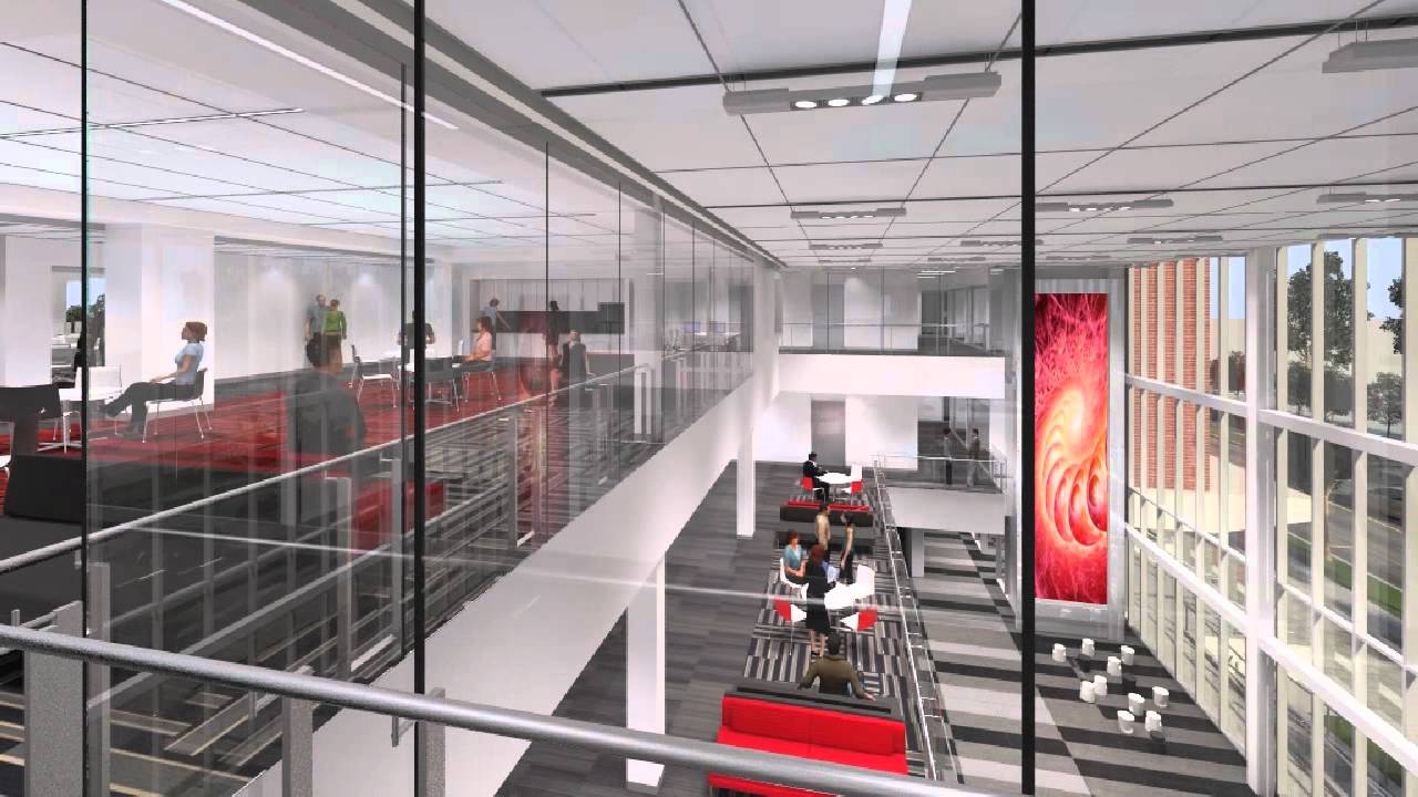 Waterloo Stratford Campus Interior Rendering - YouTube
