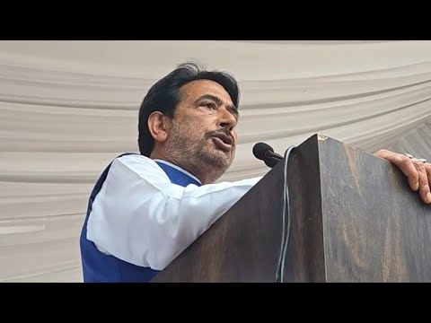 Congress Convention: AICC Secretary General G A Mir speaks - YouTube