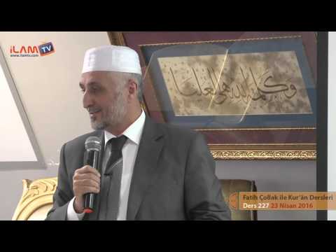 Kuran Dersi 227- Fatih Çollak ile Kur'ân-ı Kerim Dersleri (Neml Sûresi 15-44. Ayetler)