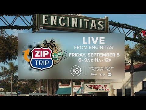 Visiting Encinitas, California | CBS 8 Zip Trip - YouTube