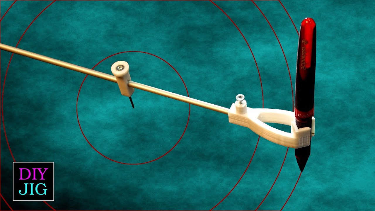 Ingenious bar compass from the 3D printer - DIY JIG - YouTube