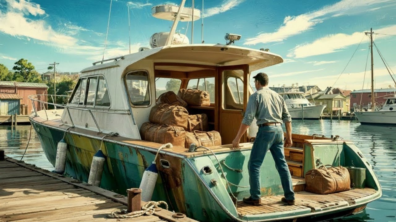 A Broke Factory Worker Inherited a Rusty 1960s Yacht—What He Found ...