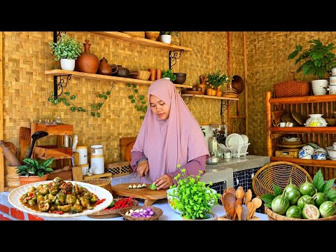 Hasat edilen patlıcanlar bu şekilde pişirildiğinde harika bir tada sahip oluyor | Köyde Yaşam