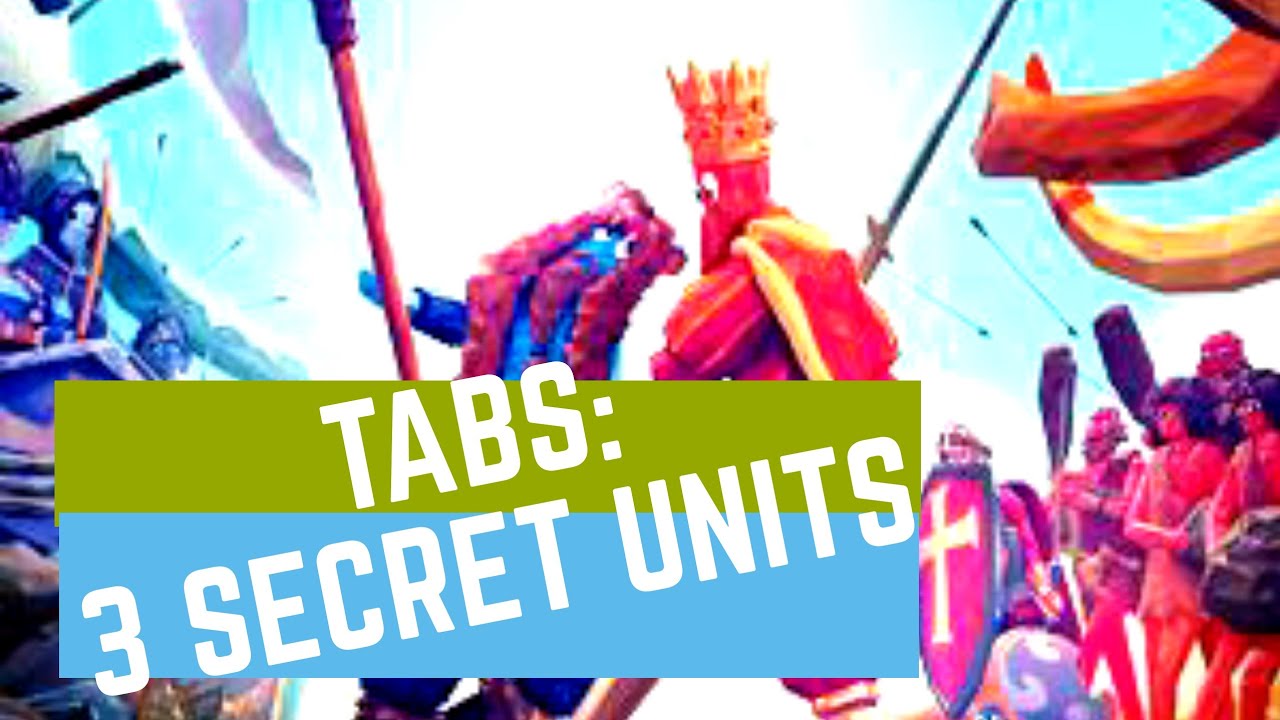 TABS: Finding 3 Secret Units and Testing Them! - YouTube