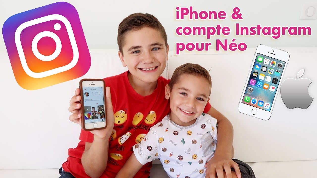 NÉO SE LANCE SUR INSTAGRAM + 1ER IPHONE !📱 - YouTube