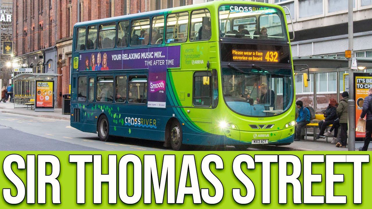 Ônibus na Sir Thomas Street (Liverpool/Reino Unido) - YouTube