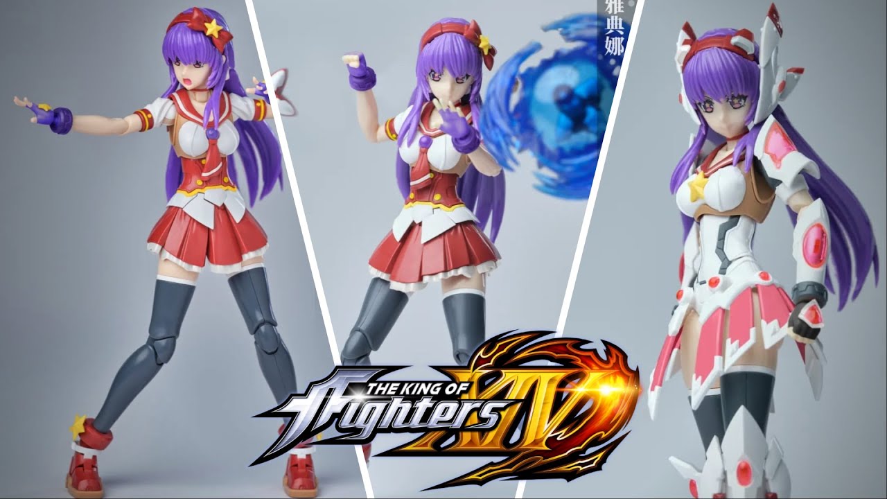 King of Fighters 14 (KOF) Athena Asamiya 1/12 Plastic Model Kit ...