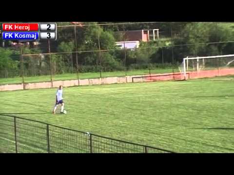 07.06.2015. FK Heroj 1925 - FK Kosmaj Ralja - 2. poluvreme - YouTube