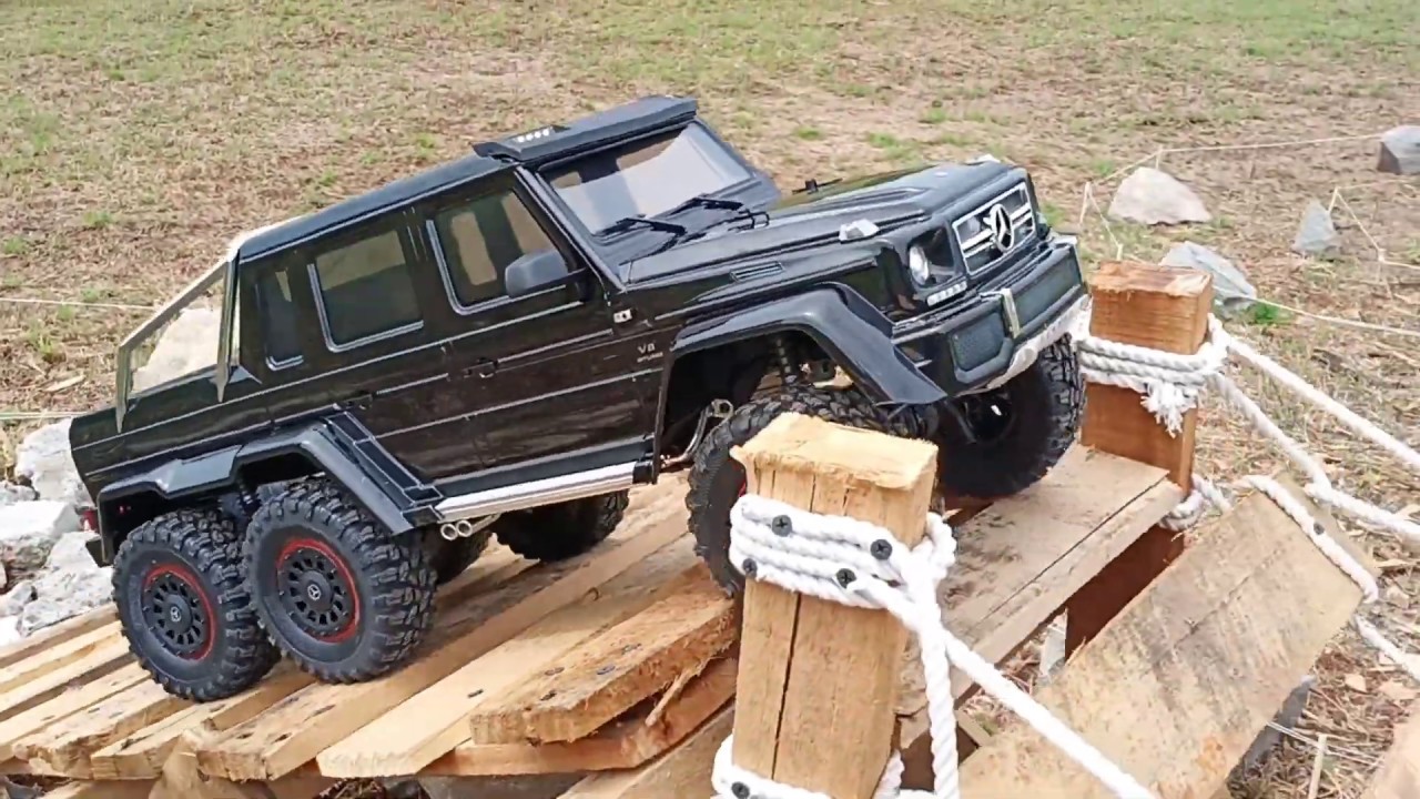 Traxxas 6 TRX6 Marcedes Benz G63 AMG 6x6 Scale RC Offroad Adventure ...