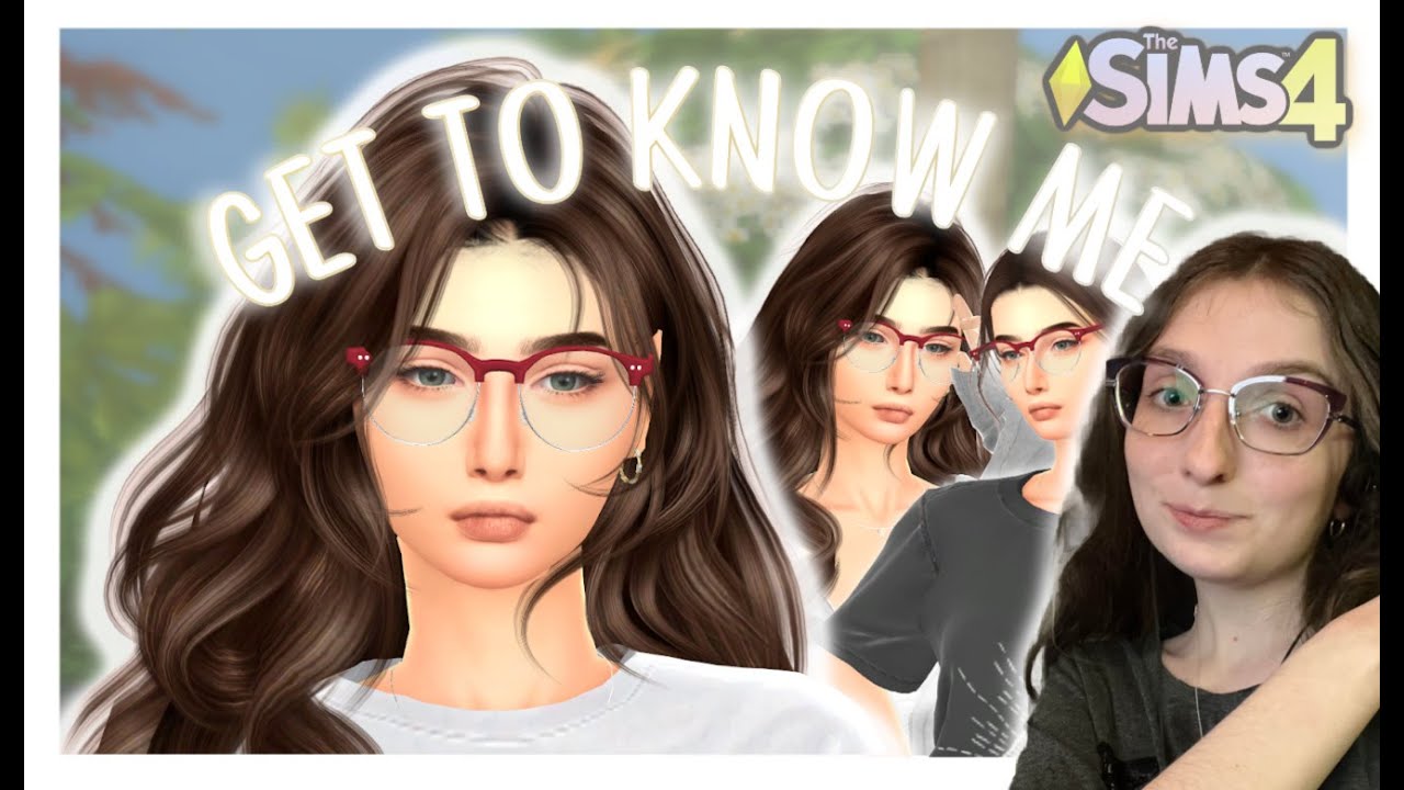 Get To Know Me 💚 Making Me and My Husband in the Sims 4 - YouTube