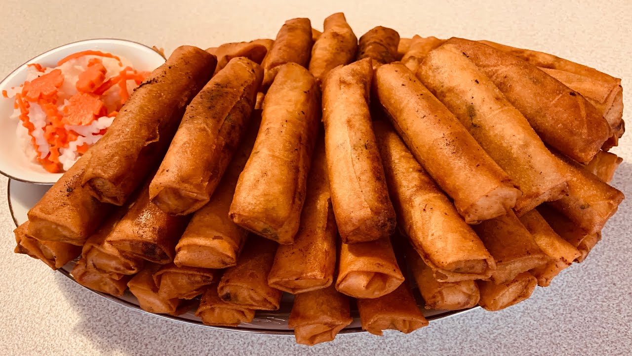 99–Fried Spring Rolls—Chả Giò Chiên - YouTube