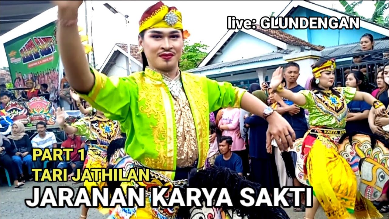 TARI JATHILAN JARANAN KARYA SAKTI LIVE GLUNDENGAN WULUHAN JEMBER ...