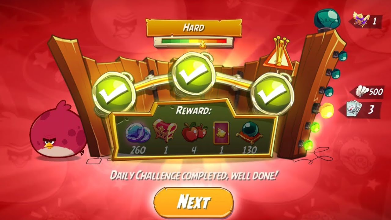 Angry Birds 2 Daily Challenge Today Terence Trail Gameplay - 30 Dec ...