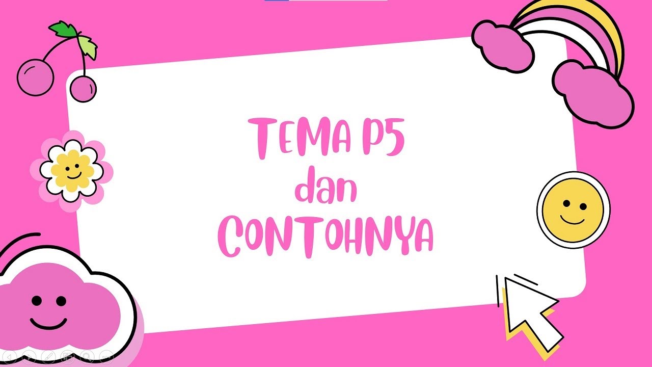 CONTOH PROJEK PENGUATAN PROFIL PELAJAR PANCASILA P5 - YouTube