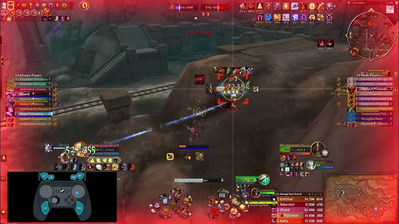 The War Within Steam Controller PVP - Deephaul Ravine Templar Paladin Smooth Gameplay - YouTube