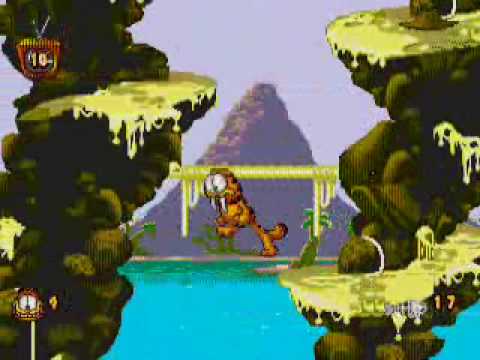 Garfield: Caught in the Act (PC) - Cave Cat 3,000,000 BC (Stage 1 ...