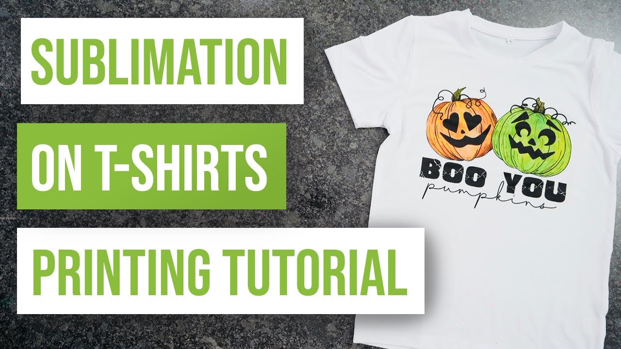 🌈 Sublimation On T-Shirts Printing Tutorial - YouTube