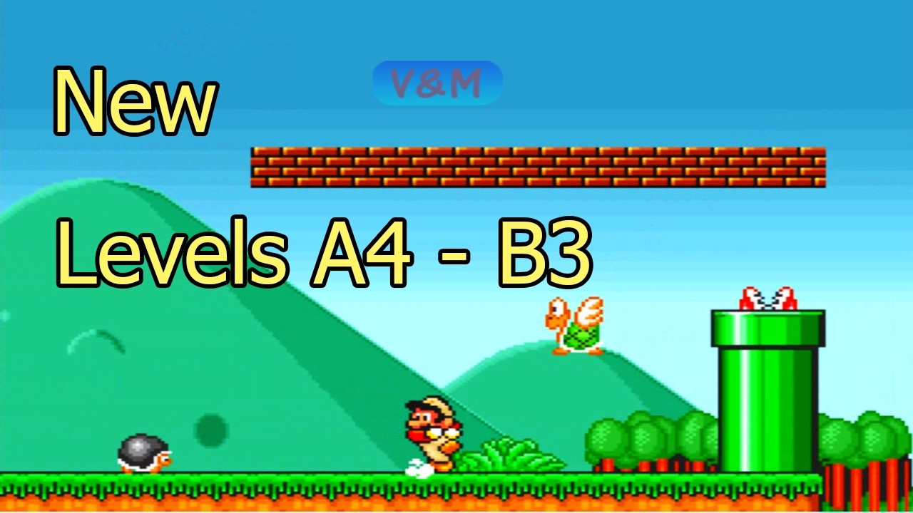 Super Mario Bros 2: The Lost Levels. worlds A4 - B1 Walkthrough - YouTube