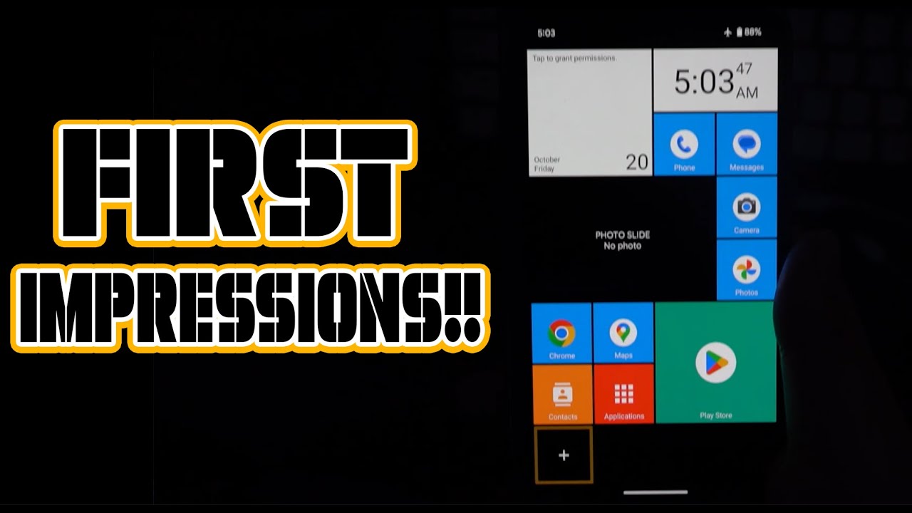 THE GOOGLE PIXEL FOLD SQUARE HOME LAUNCHER'S FIRST IMPRESSIONS| COMING ...