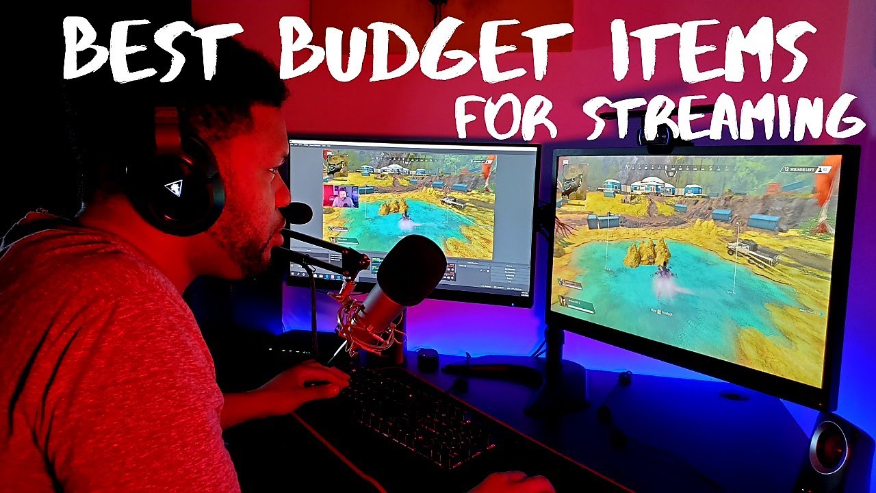 Best budget items for new Streamers - YouTube