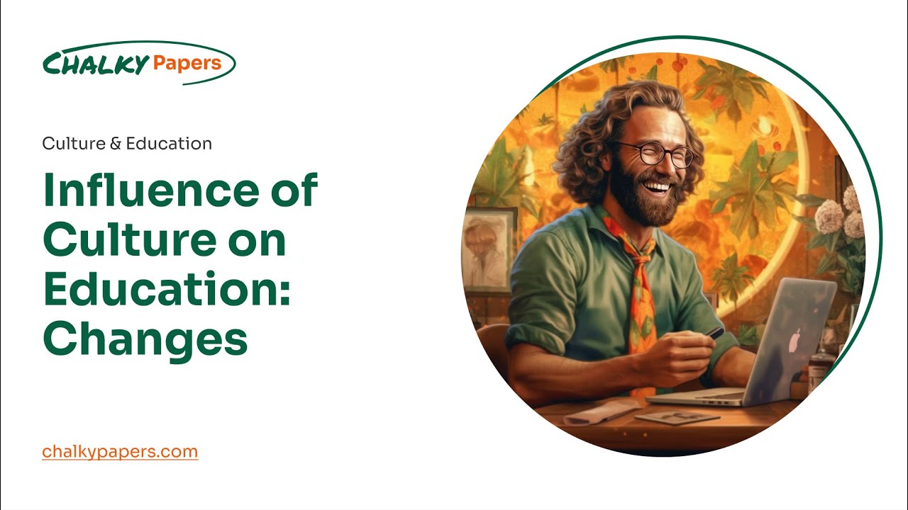 Influence of Culture on Education: Changes - Essay Example - YouTube