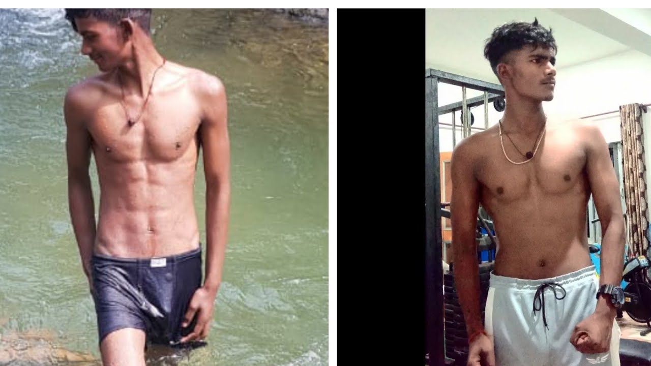 53kg to 61kg BODY Transformation!! skinny to fit 🤯🤯 - YouTube