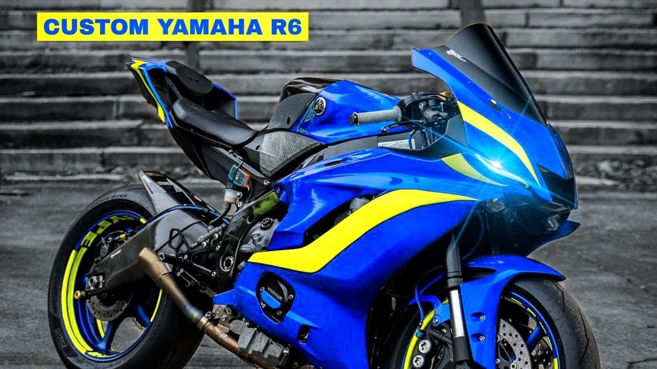 yamaha yzf r6 modified 💥💥 - YouTube