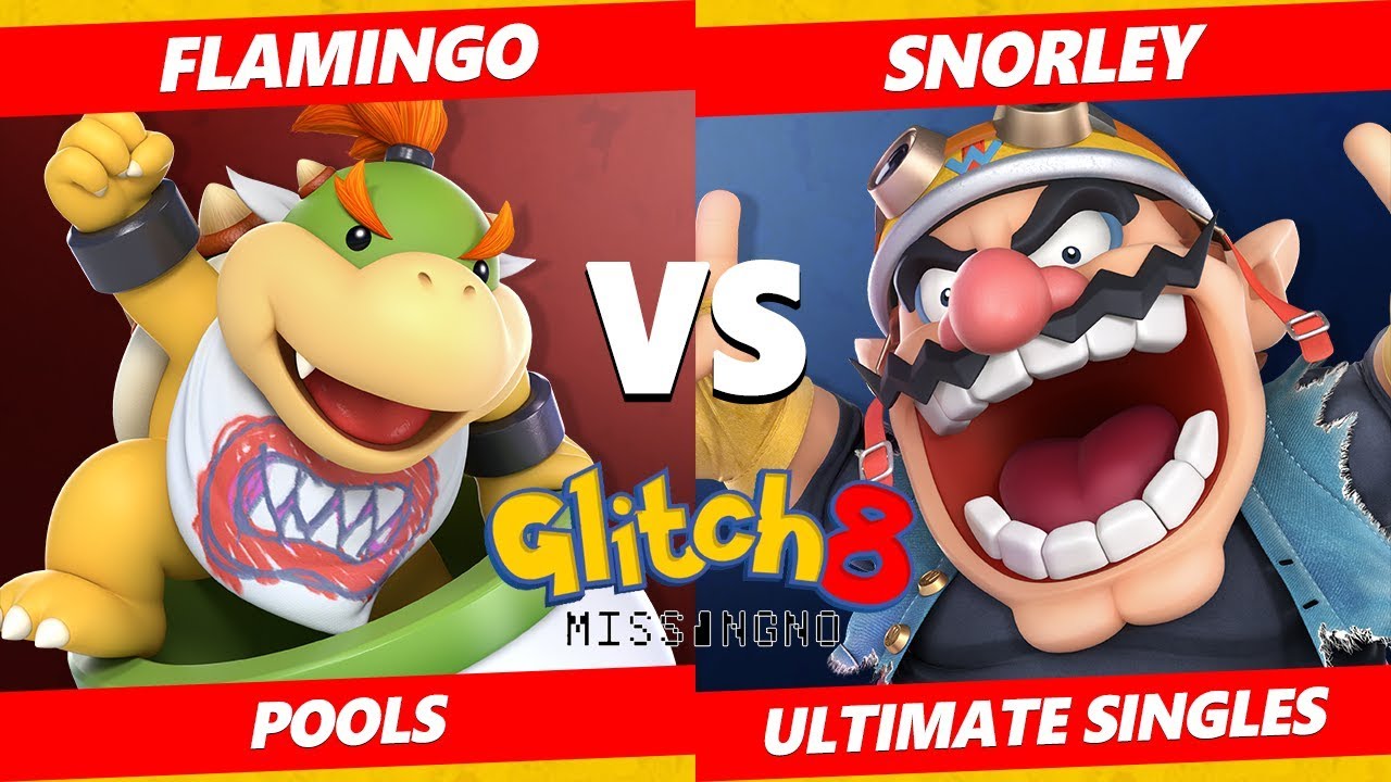 Glitch 8 SSBU - Flamingo (Bowser Jr, Isabelle) Vs. Snorley (Wario ...
