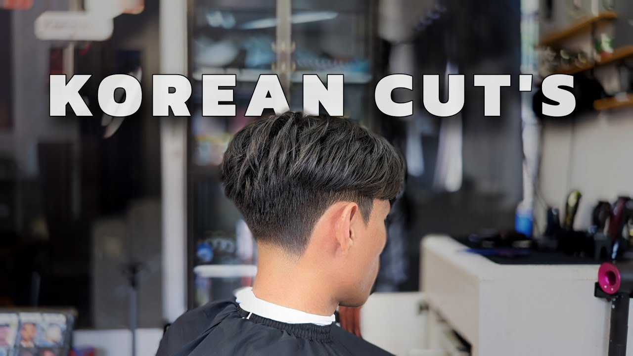 Korean Men's Cut with nape taper || TUTORIAL📈💈 - YouTube