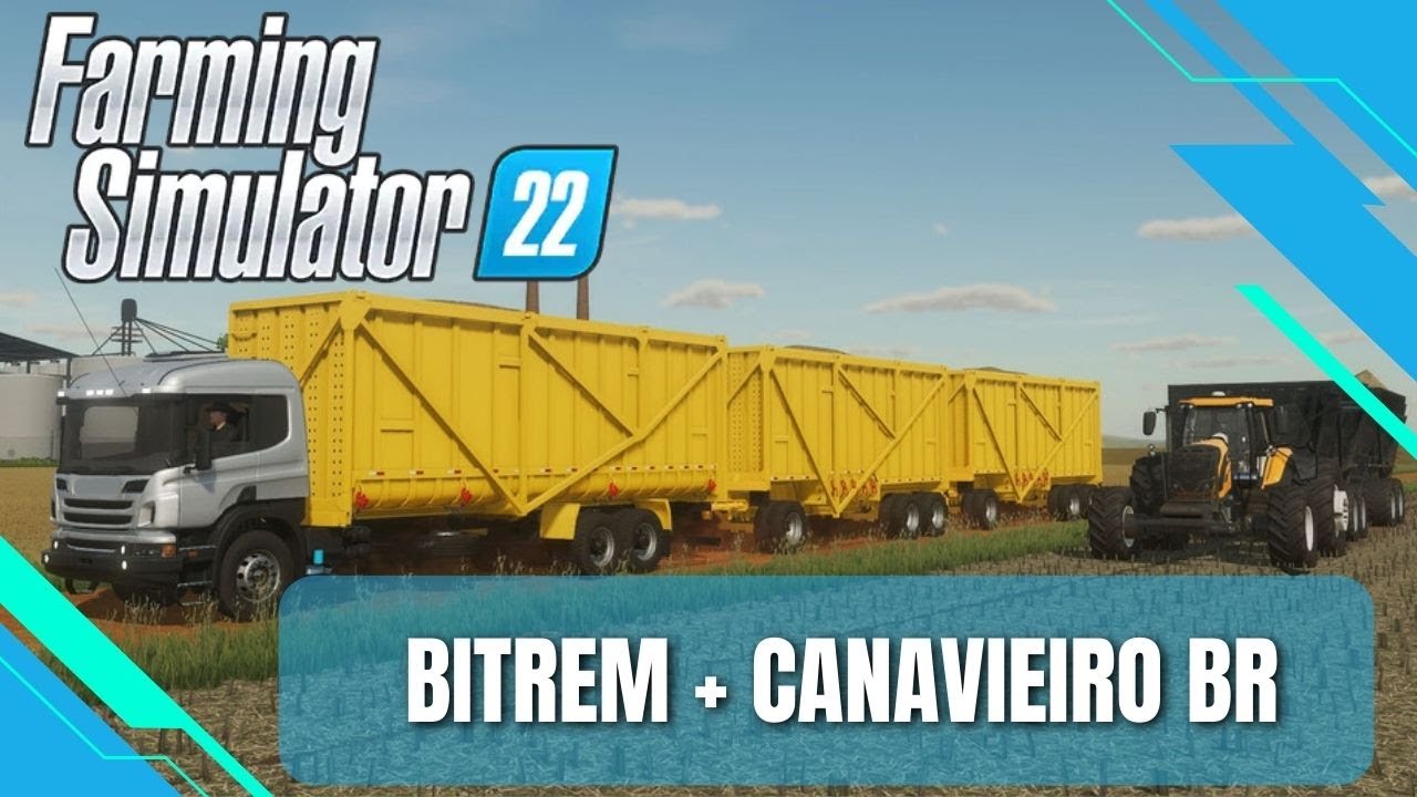 Bitrem 9 eixos BR, Julieta Canavieira e Trator John Deere para o ...