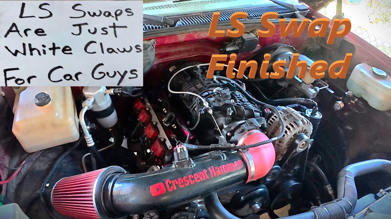 Completed 1992 Chevy C1500 LS1/T56 Swap. - YouTube