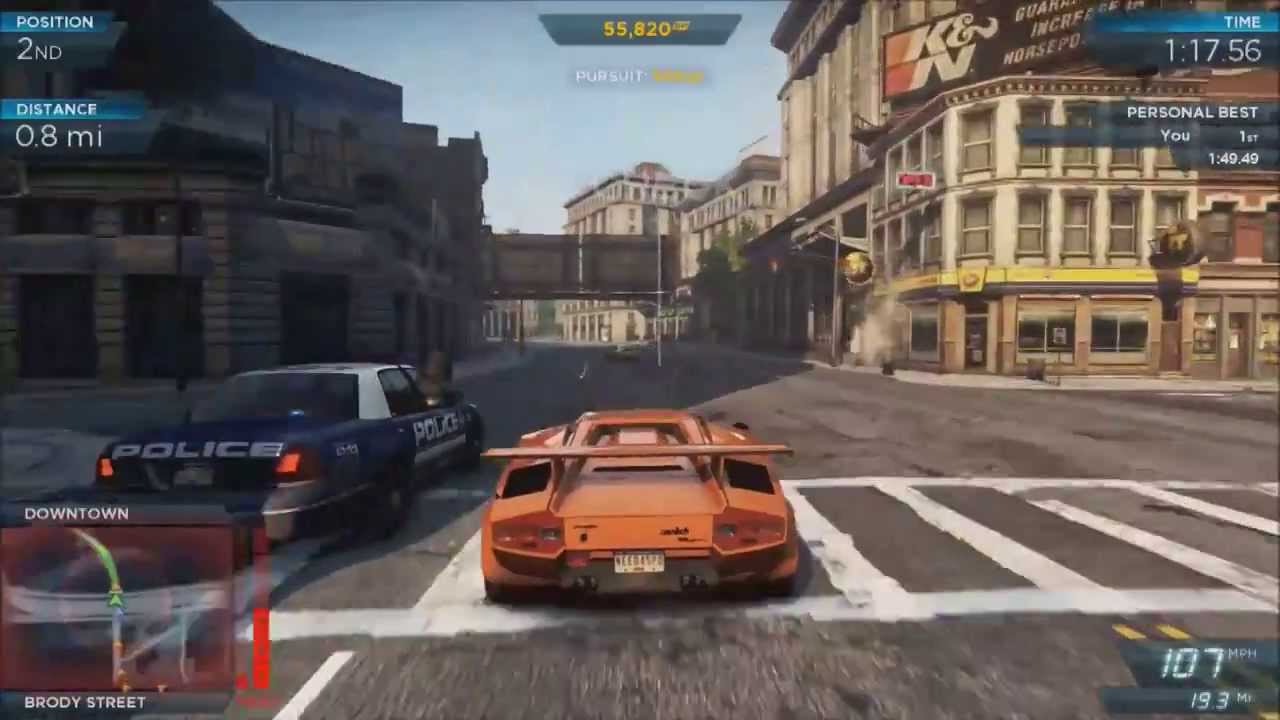 Need For Speed Most Wanted 2 Gameplay (HD) - YouTube
