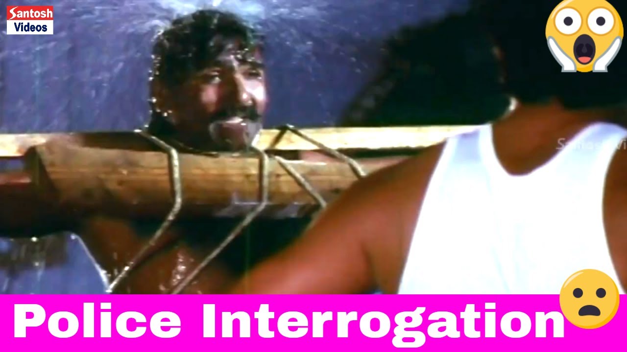 Police War Movie Devaraj Ultimate Interrogation Scene | Tollywood ...