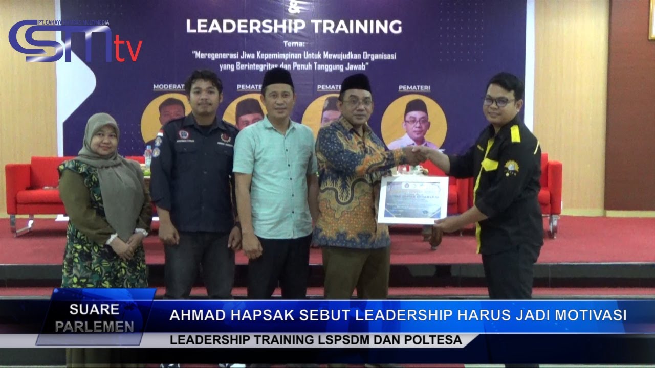 CSMTV Sambas #AHMAD HAPSAK SEBUT MAHASISWA HARUS PUNYA MOTIVASI ...