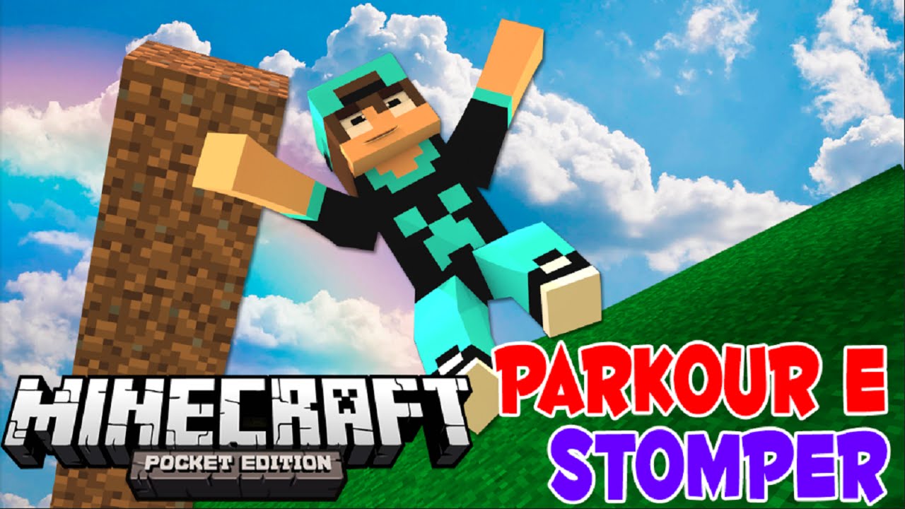 Stomper E Parkour Minecraft Pe 0 13 0 Parkour Mod Youtube
