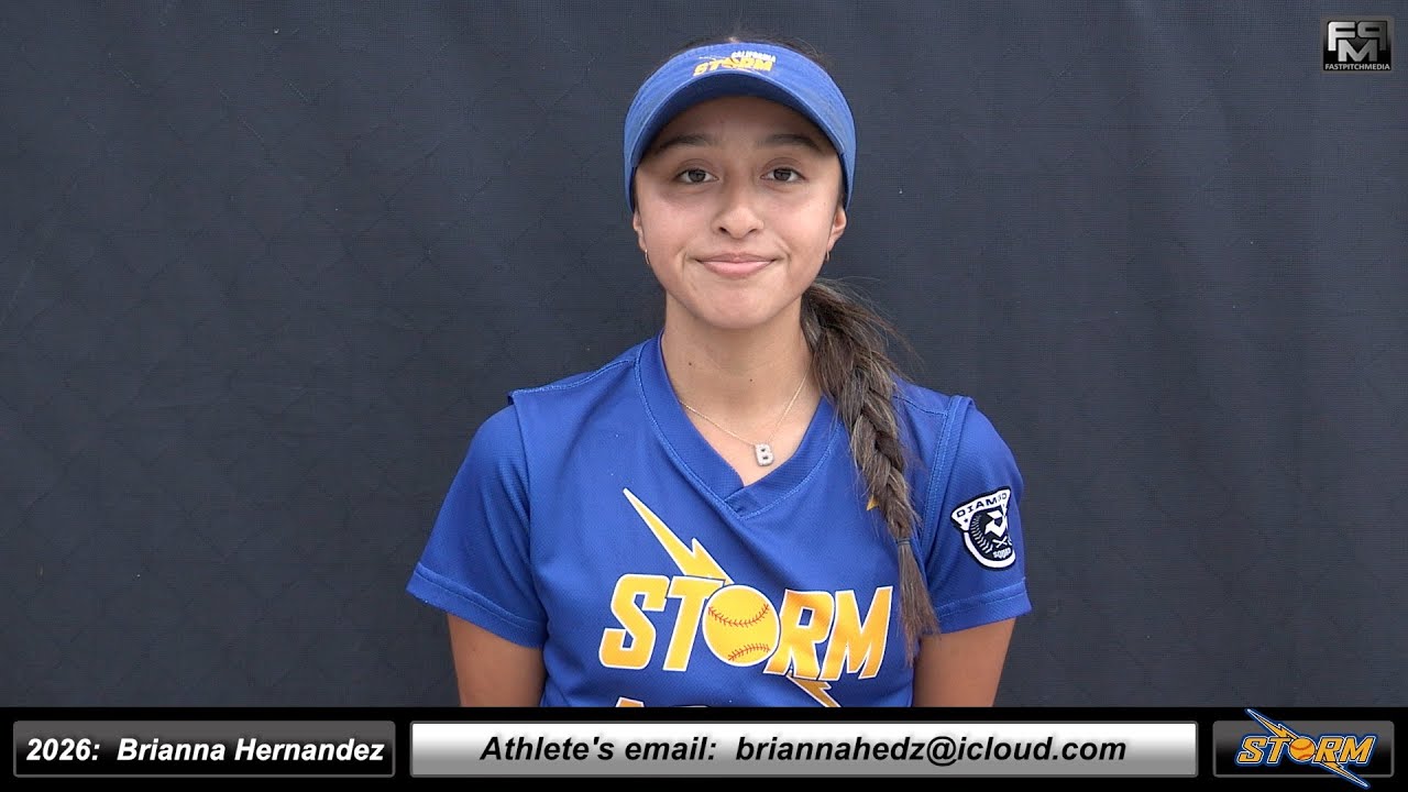 2026 Brianna Hernandez 3.4 GPA Athletic First Base & Outfielder ...