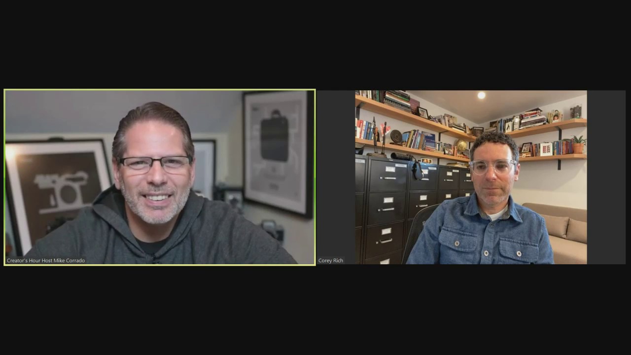 Creator’s Hour: My Defining Images with Corey Rich sharing images and ...