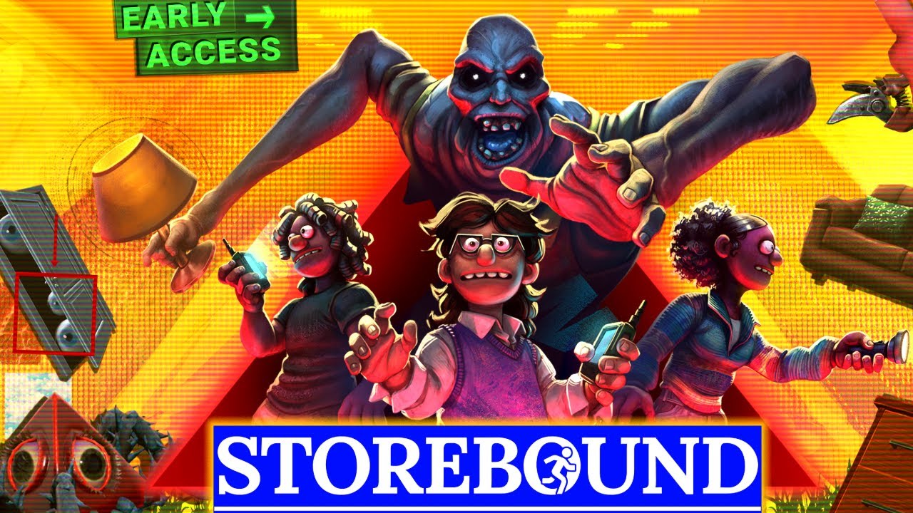STOREBOUND My FIRST LOOK at This New Co-Op Horror! (Early Access) - YouTube