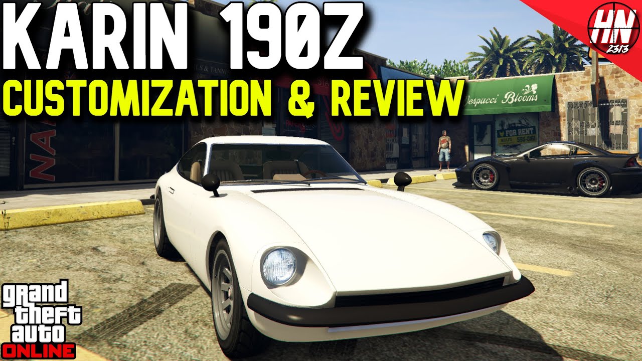 Karin 190z Customization & Review | GTA Online - YouTube
