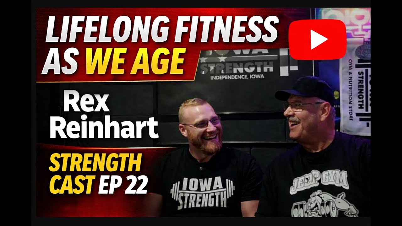 Lifelong Fitness as We Age | Rex Reinhart | Strength Cast Ep 22 - YouTube