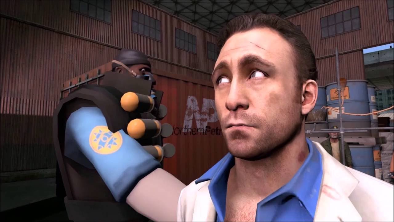Team Fortress 2 vs Left 4 Dead 2 (Gmod) - YouTube