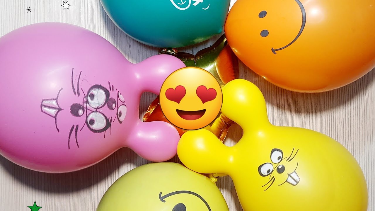 Making Slime with Funny Balloons / Satisfying Slime video 😉 #slimevideo ...
