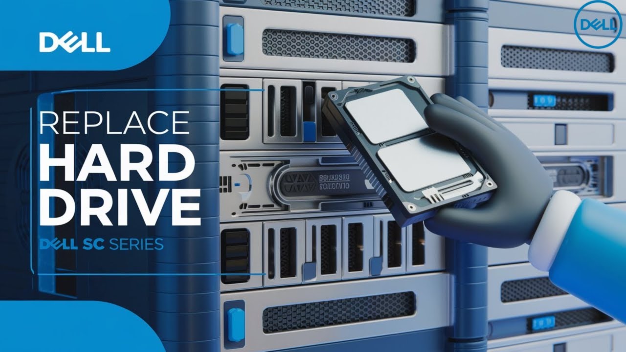 How to Replace Hard Drive for Dell Compellant SC Series Storage # ...