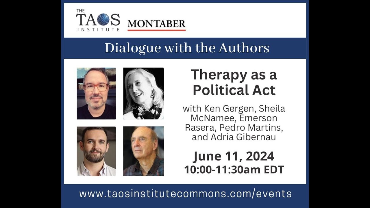 Dialogue with the Authors: Therapy as a Political Act - YouTube