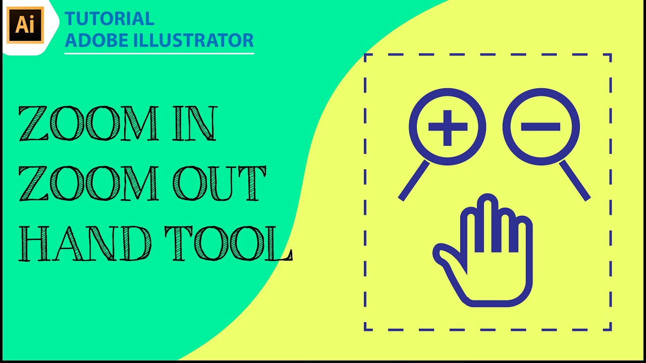 Cara Zoom dan Hand Tool di Adobe Illustrator - YouTube
