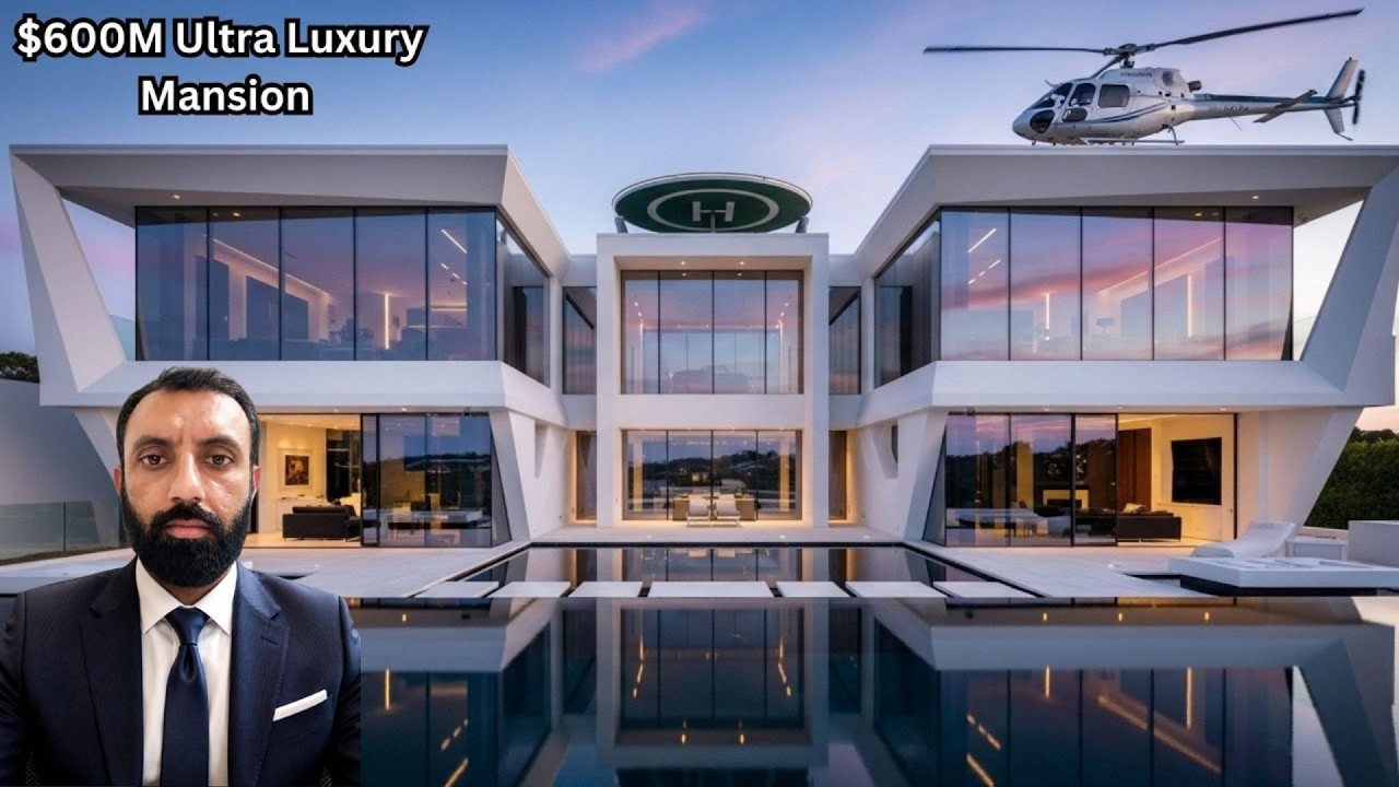 Inside a $600M Ultra Luxury Mansion | Architectural Masterpiece ...