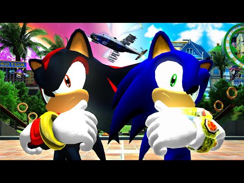 Sonic Adventure 2 recreated in Sonic Generations - YouTube