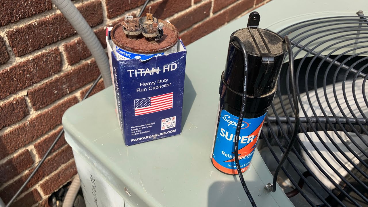 AC Not Cooling? Burnt Wires & Blown Capacitor! Watch This FIX – Real ...