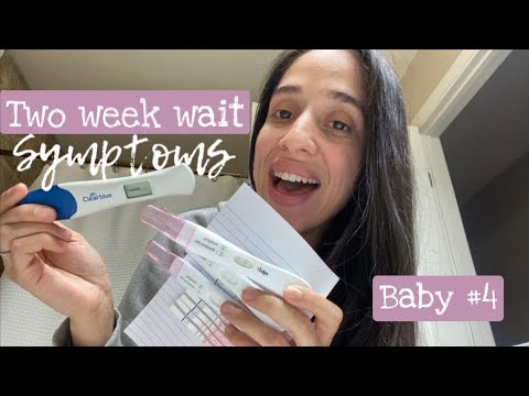 TWO WEEK WAIT SYMPTOMS!! | before my BFP! - YouTube